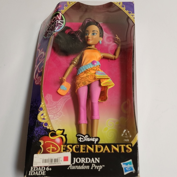 Disney | Toys | Disney Descendants Jordan Doll Pink And Orange Ensemble ...
